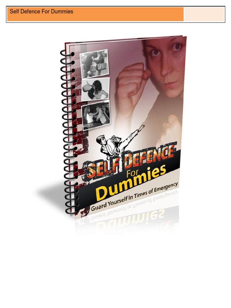 Self Defence For Dummies | PDF | Self Defense | Knowledge