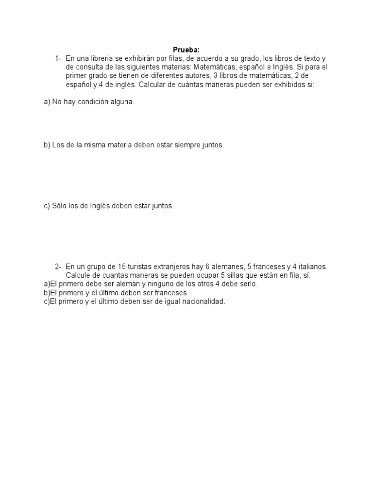 Mate Imprimir | PDF | Probabilidad