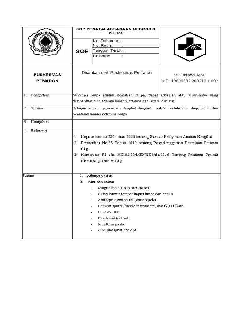 SOP Penatalaksanaan GP | PDF