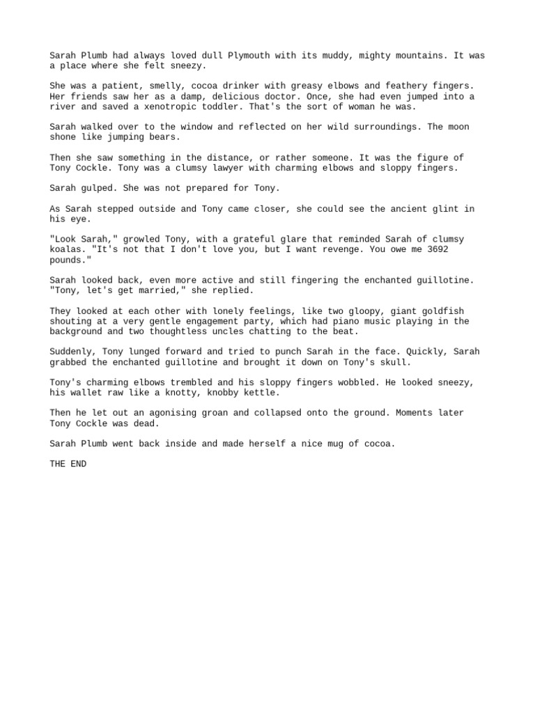 Patient Sarah Plumb | PDF