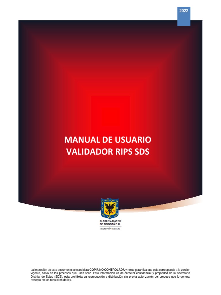 Manual de Usuario Validador RIPS | PDF | Archivo de computadora ...