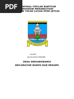 Contoh Proposal Pengajuan Rumah Tidak Layak Huni | PDF