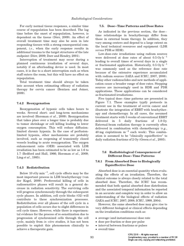 ICRU Report 89-105-122 | PDF | Radiation Therapy | Absorbed Dose