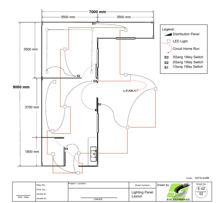 Lighting Layout | PDF