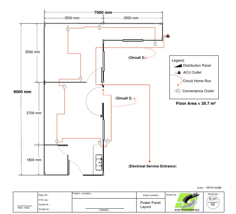 Power Outlet Layout | PDF
