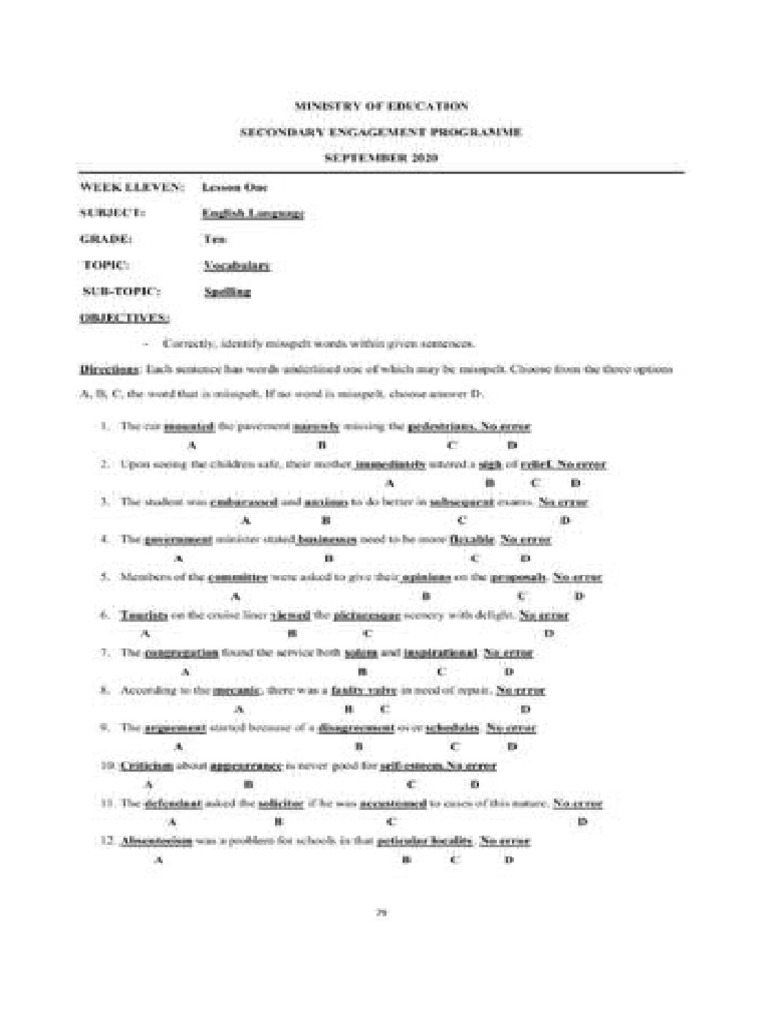 English 10 - Activity Sheets | PDF