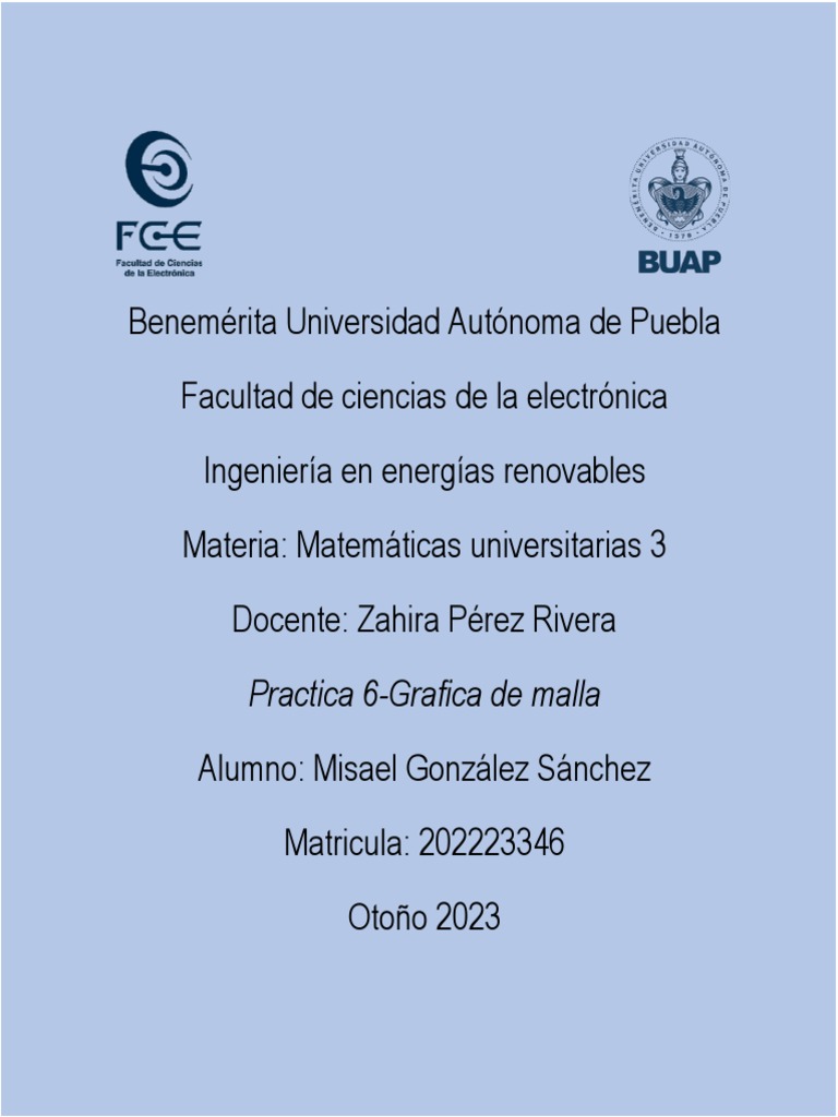 Practica 6 de Matlab | PDF