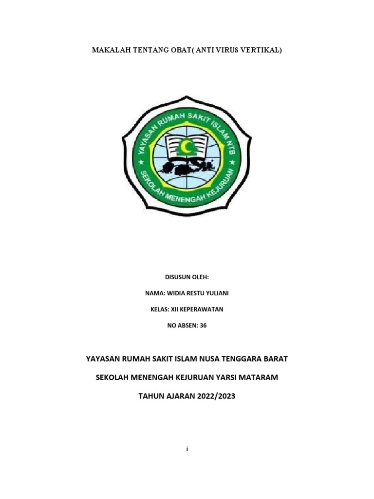 Panduan Obat Antivirus Vertikal | PDF