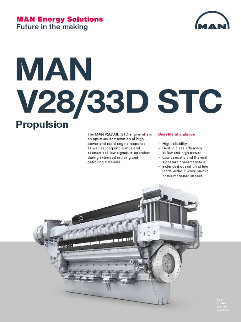 Man v28 33d STC Eng | PDF | Engines | Pump