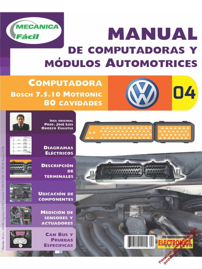 04 VW Motronic 80 Pines | PDF