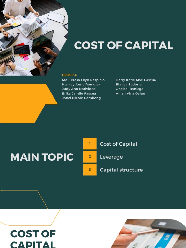 Cost of Capital | PDF | Cost Of Capital | Capital Structure