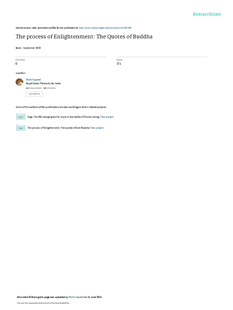 The Process of Enlightenment: The Quotes of Buddha: September 2020 ...