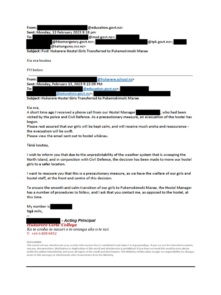 05.HBRC 13 Feb - Redacted | PDF | Flood | Rain