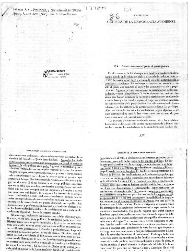 Sinclair Cap 8 1 | PDF