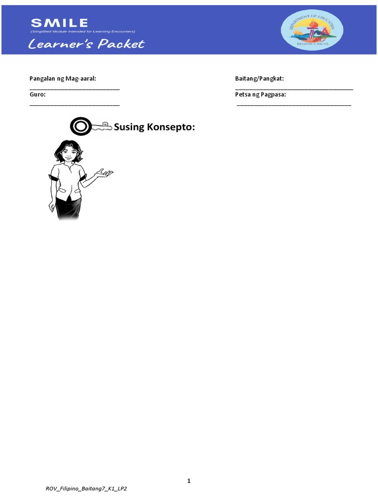 Susing Konsepto | PDF