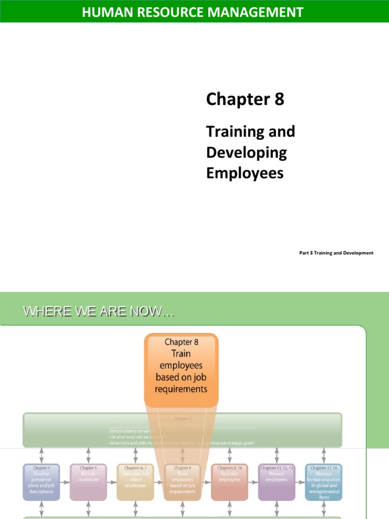 Dessler HRM12e PPT 08 | PDF | Organization Development | Learning