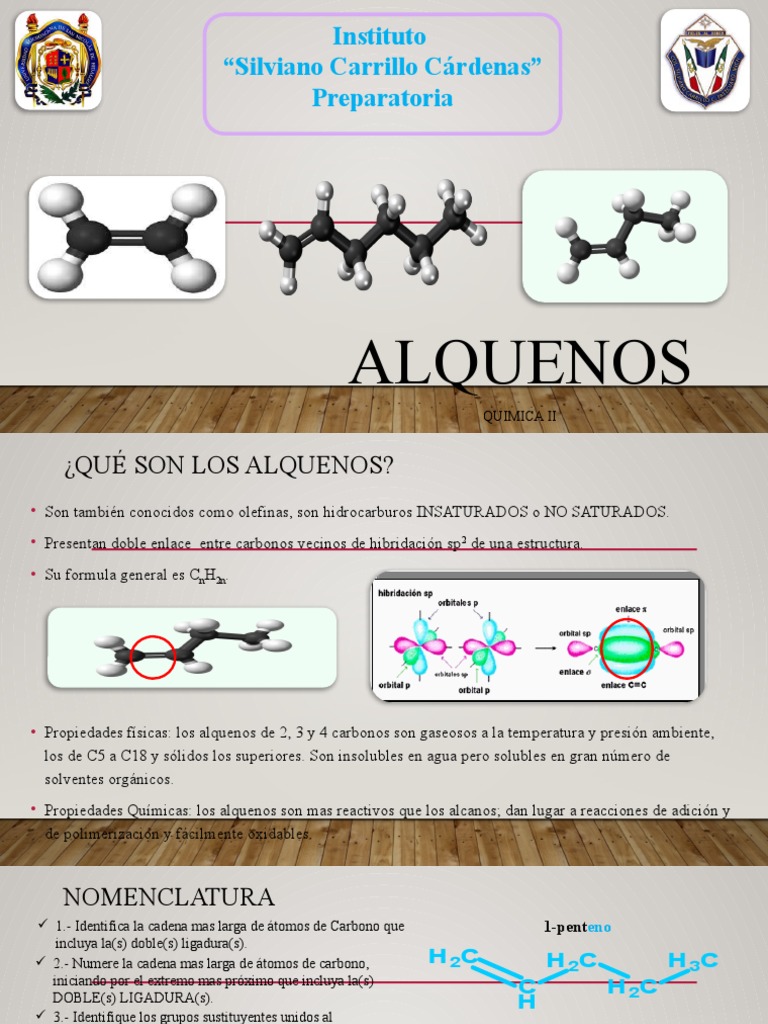 Alquenos PDF | PDF | Alqueno | Compuestos químicos