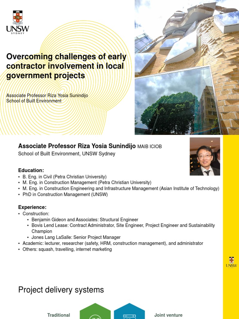 KMKKI - Early Contractor Involvement | PDF | Construction Management | Risk