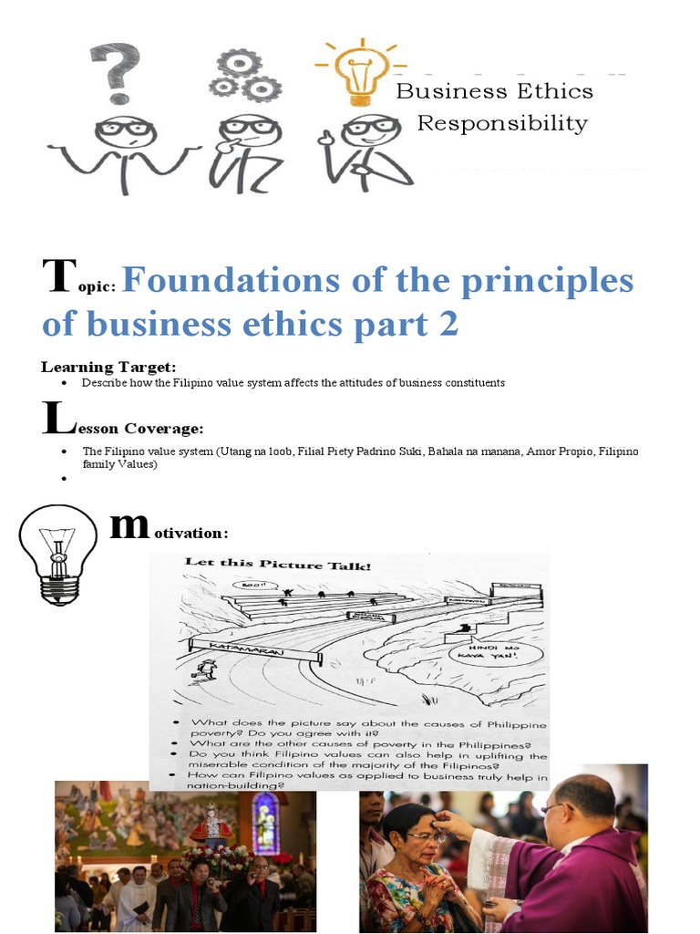 Filipino Values in Business Ethics | PDF | Business Ethics | Rationality