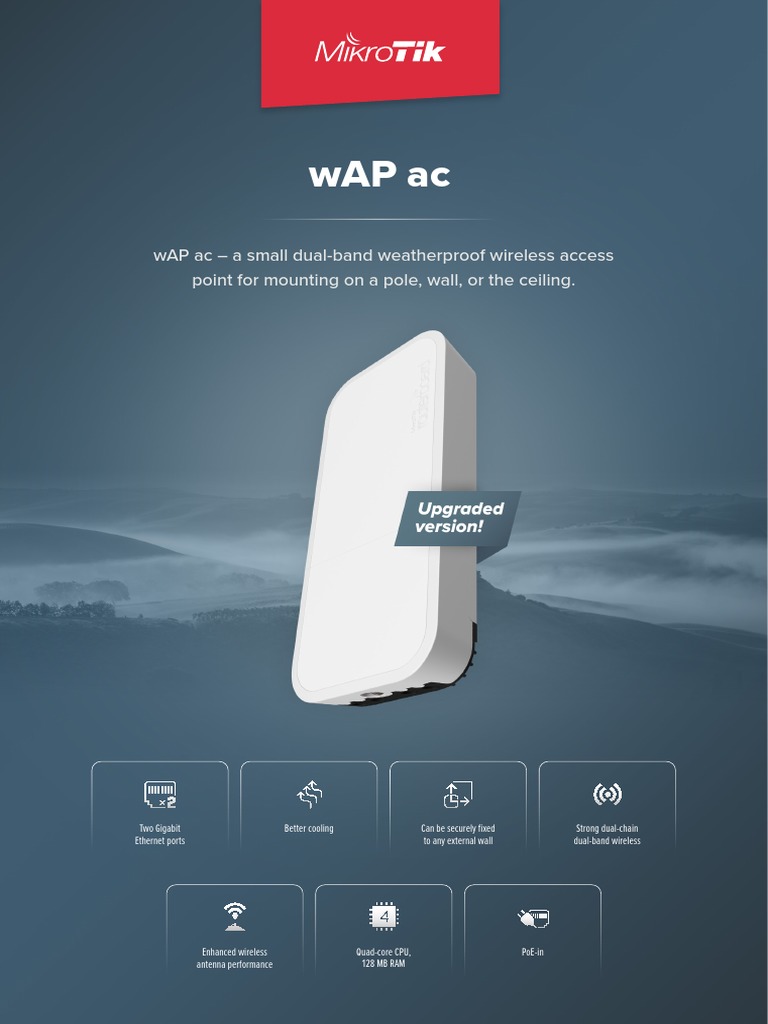 WAP Ac New Revision | Descargar gratis PDF | Wireless Access Point | Router (Computing)