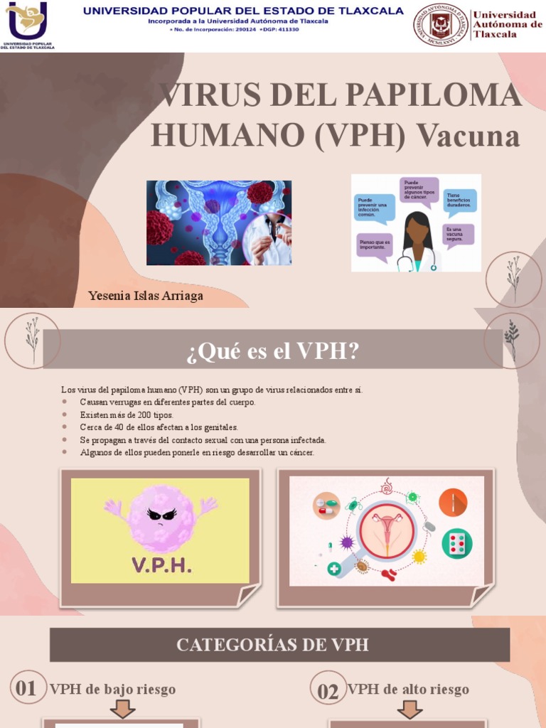 VPH | PDF | Virología | Medicina
