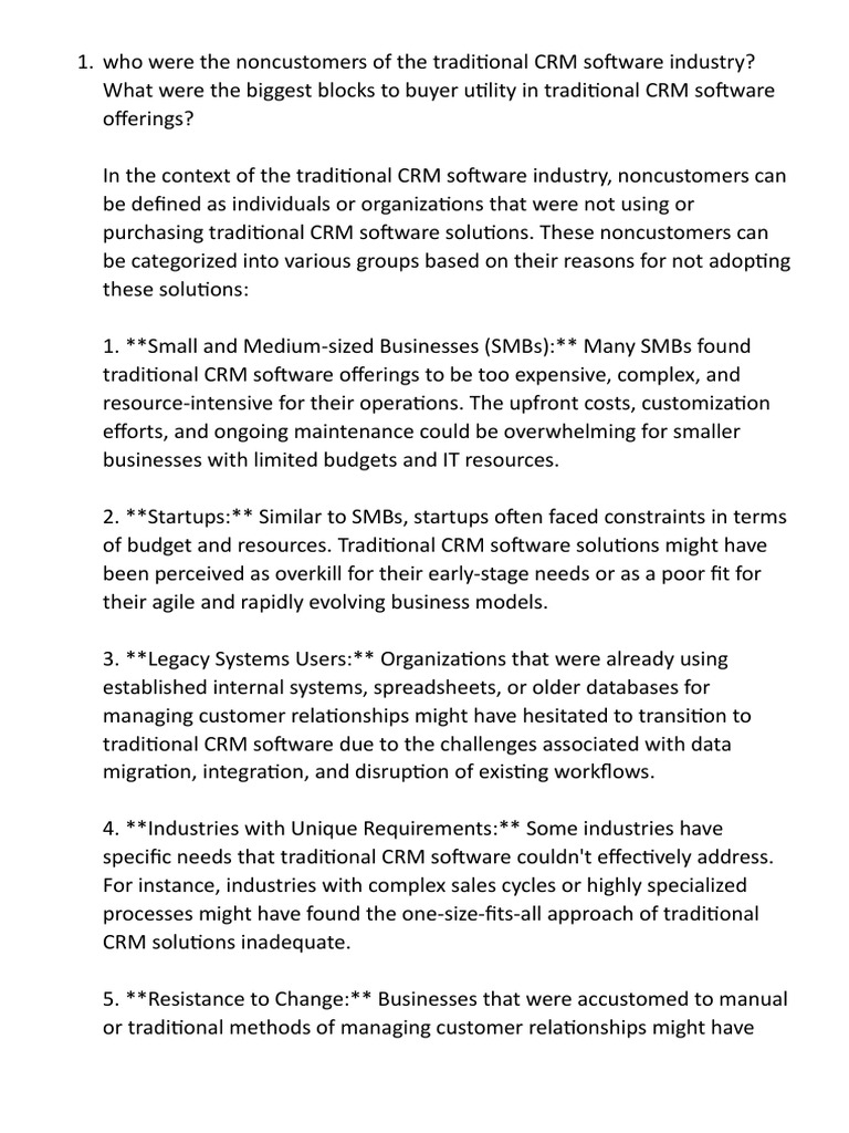 CRM Assignment | PDF | Customer Relationship Management | Cloud Computing