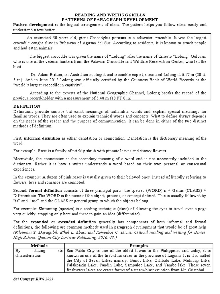 RWS 1 Q3 | PDF | Earth Sciences