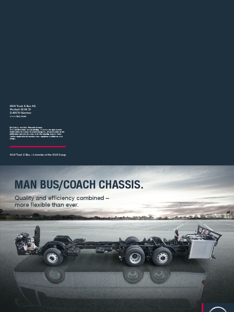 MAN Chassis | PDF | Bus | Vehicles