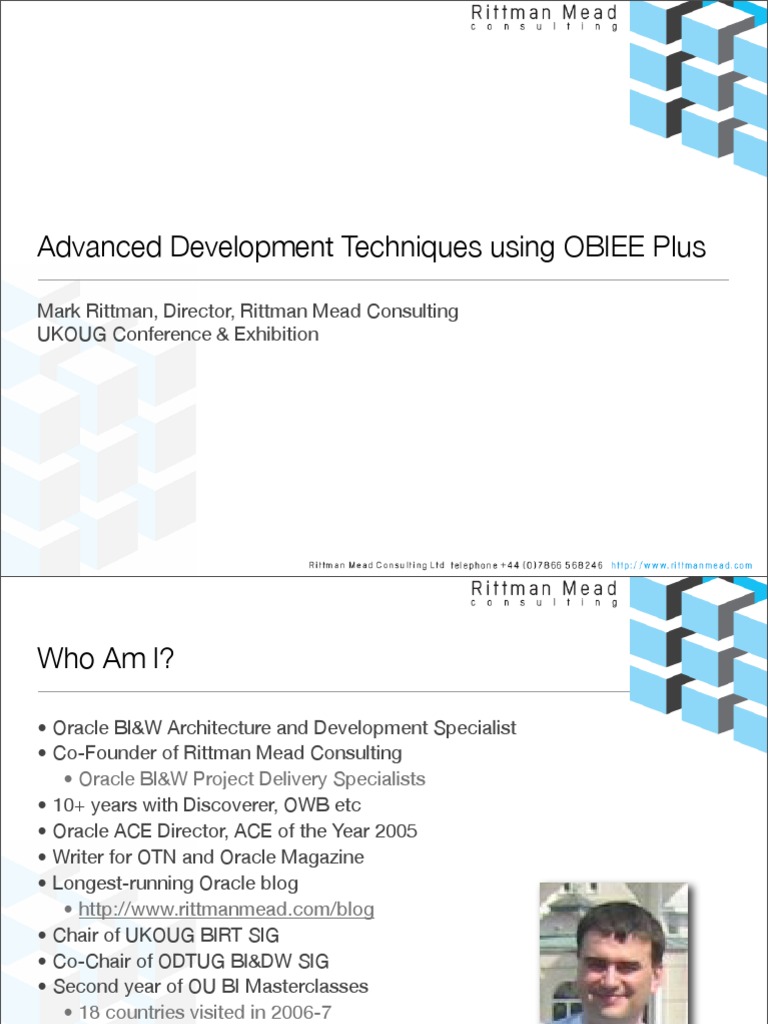 Advanced Development Techniques Using OBIEE Plus | PDF