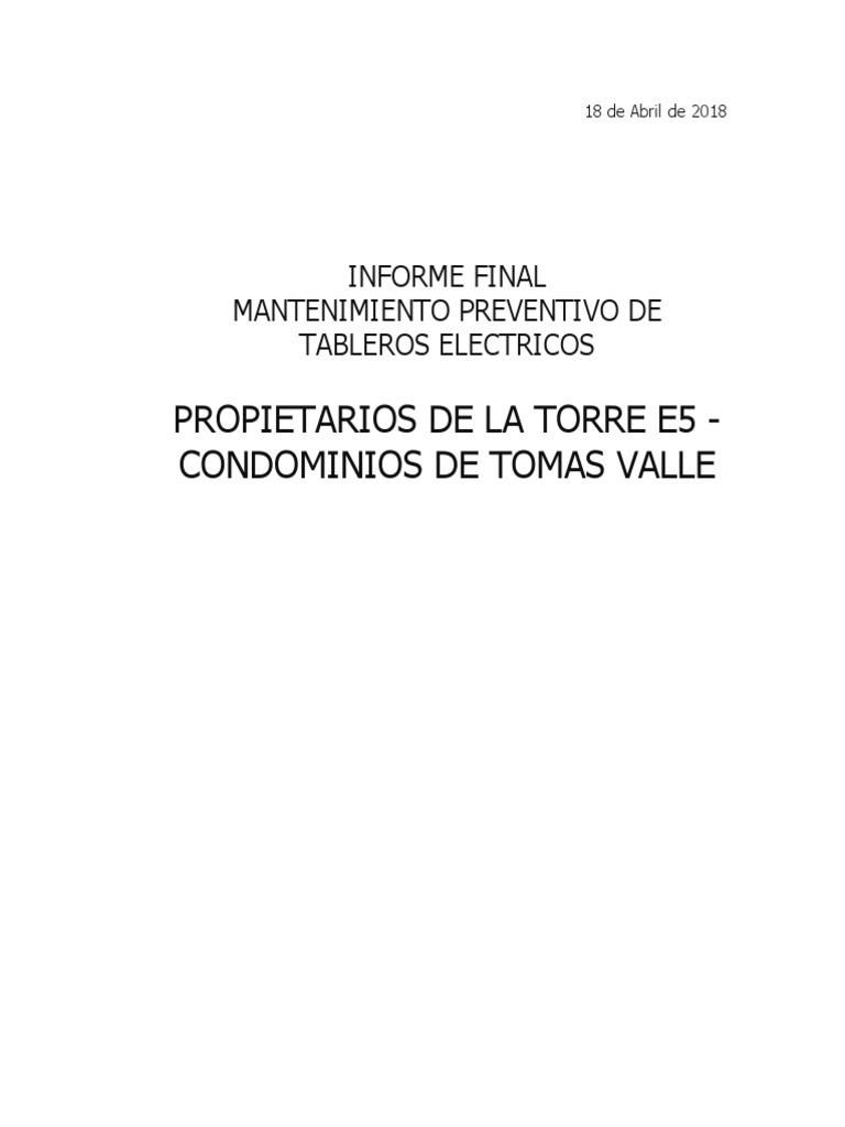 Informe de MPT 2 | PDF