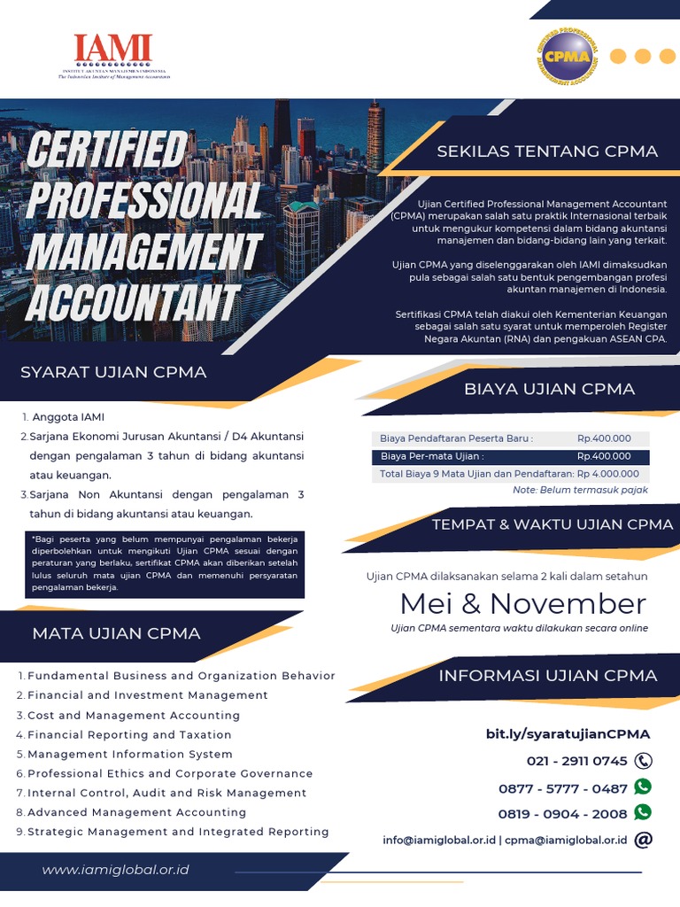 Brosur Ujian CPMA 2023 | PDF