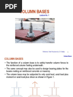 Pinned Base Plate Design Insights | PDF | Structural Steel | Strength ...