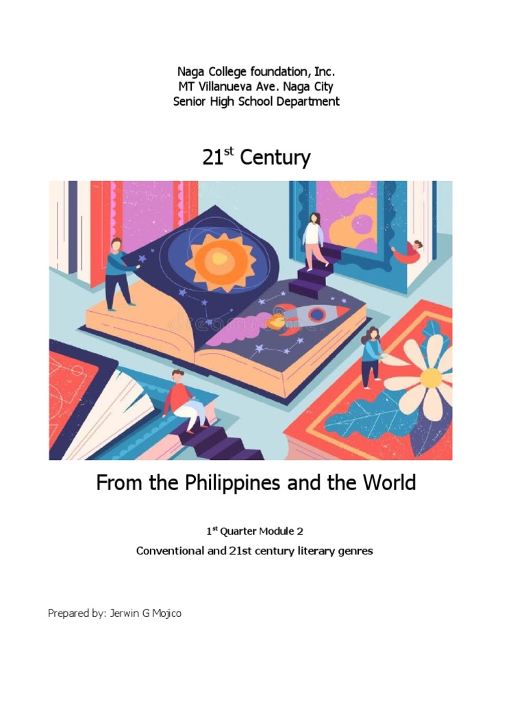 Module 2. Conventional and 21st Century Literary Genres (For Gclass) | PDF Module 2. Conventional and 21st Century Literary Genres (For Gclass) | PDF