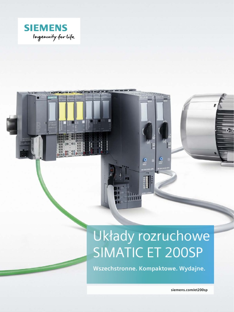 Układy Rozruchowe SIMATIC ET 200SP | PDF