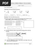 Rapid Mathematics Assessment Grade 3-Edited | PDF | Elementary ...