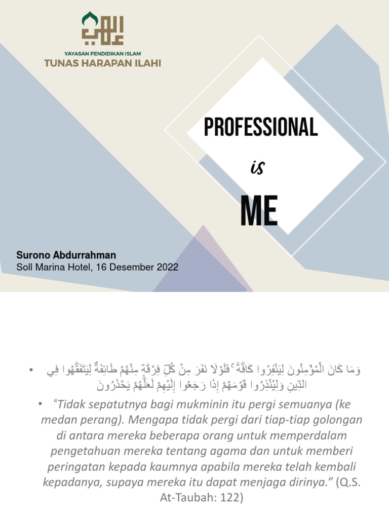 Etika dan Profesionalisme dalam Pekerjaan | PDF | Karier & Perkembangan