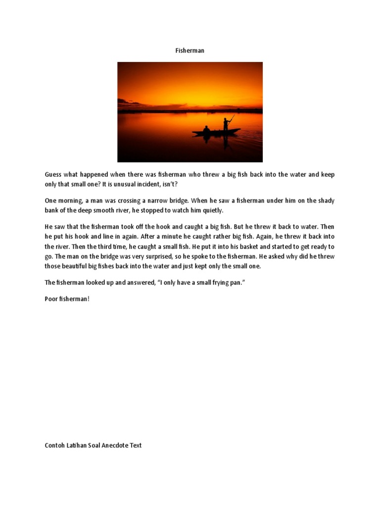 Anecdote Text and Excercise | PDF