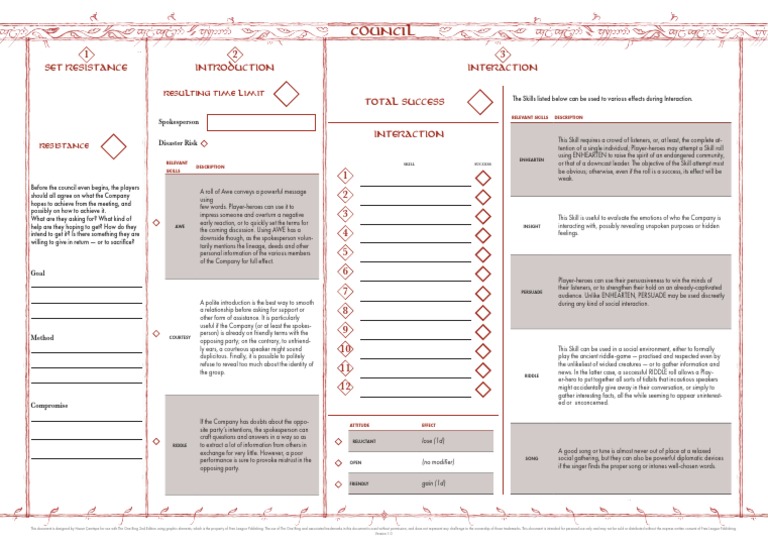 TOR Council Tracking Sheet White A3 | PDF