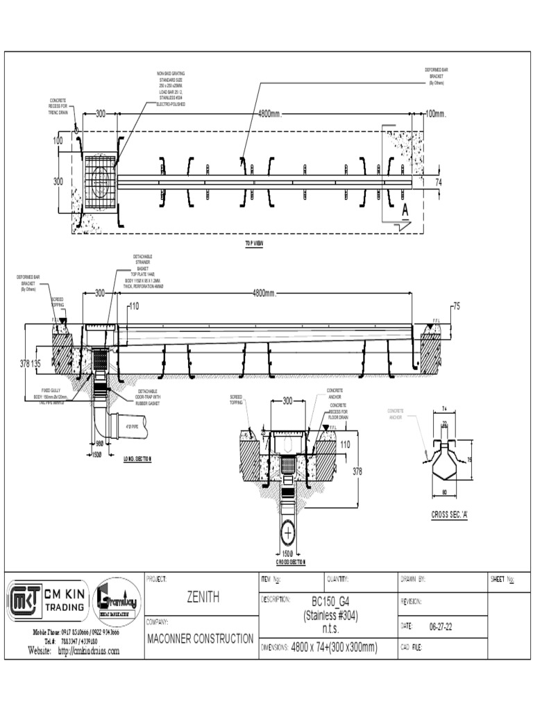 Zenith - Barrier Channels | PDF | Building Engineering | Civil Engineering