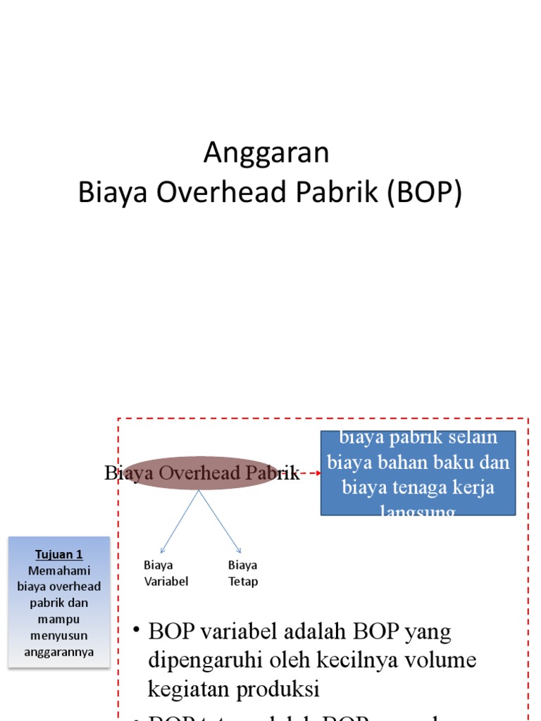 BOP Deptalisasi | PDF