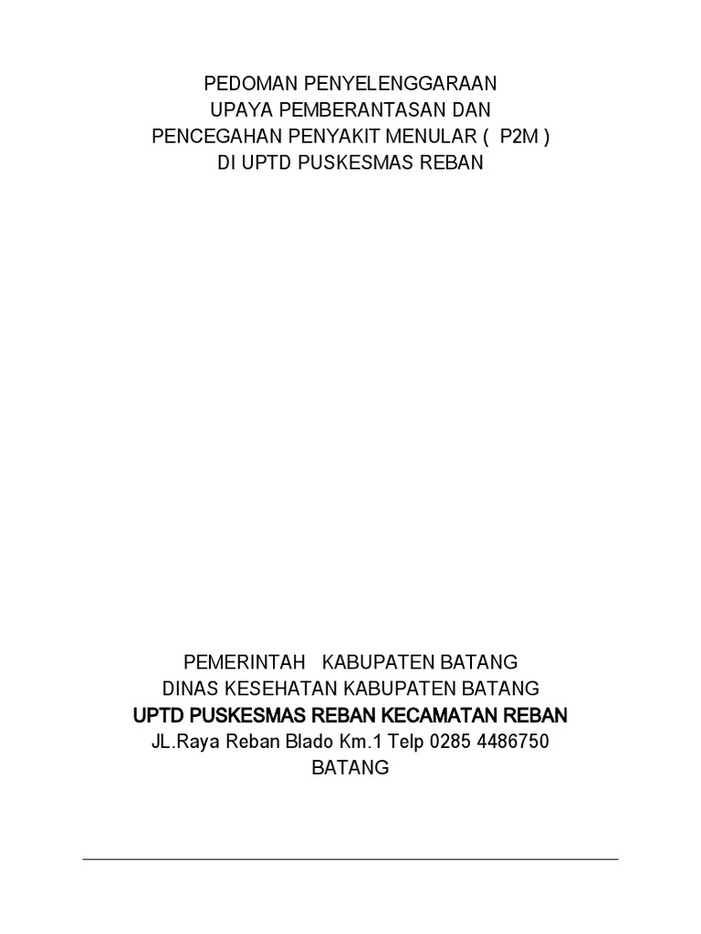 1.pedoman P2M | PDF