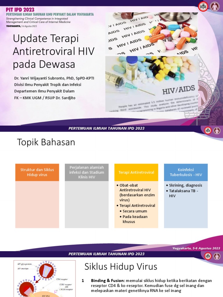 Terapi ARV HIV Dewasa | PDF