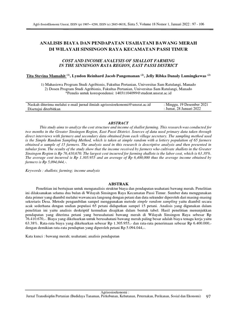 Gkapantow2, Tita Stevina Mamahit Format Jurnal S1 Aa (03) NET | PDF