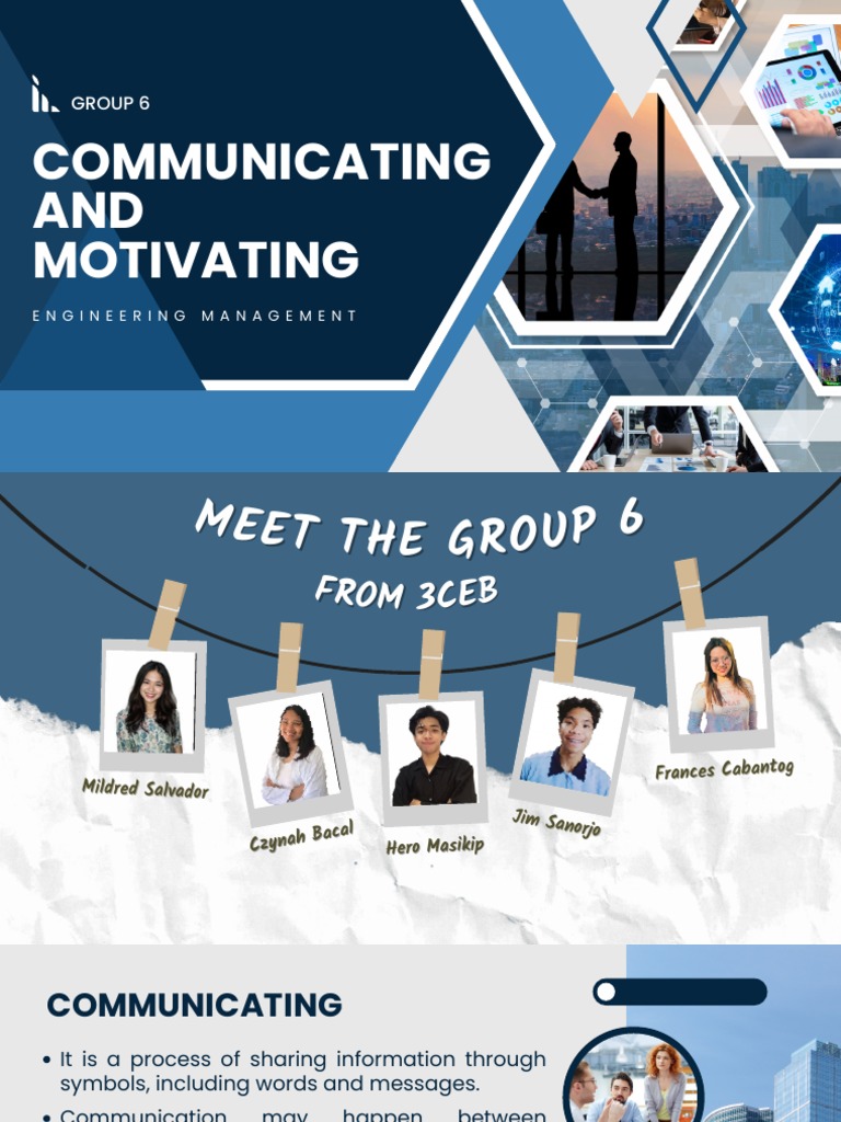 Communicating and Motivating | PDF | Motivation | Motivational