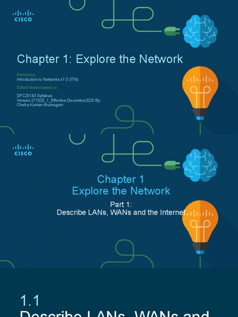 Chapter 1 - Part 1.1 | PDF | Computer Network | Internet Access Chapter 1 - Part 1.1 | PDF | Computer Network | Internet Access
