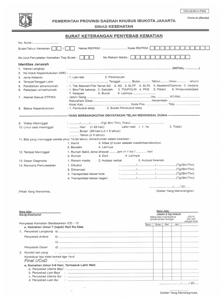 Formulir A Fix | PDF
