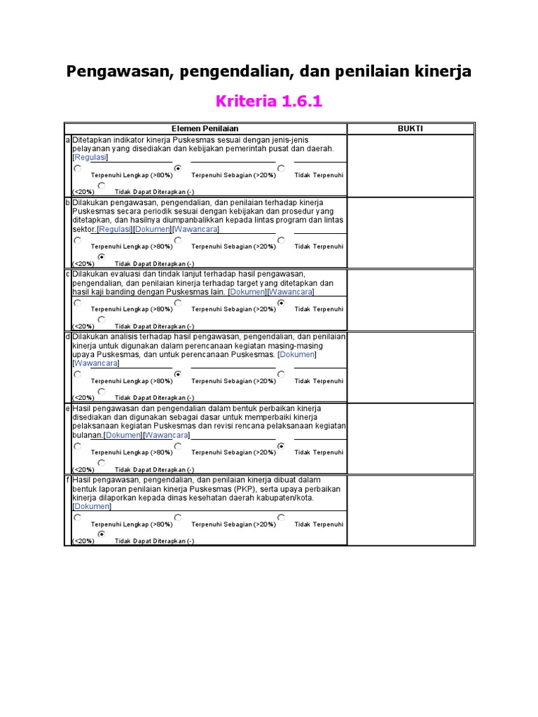 Evaluasi Dan Tindak Lanjut Terhadap Pengawasan | PDF