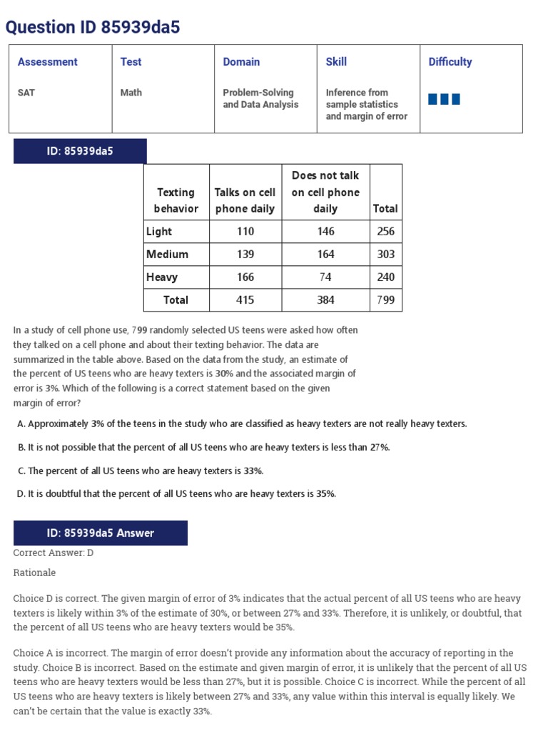 Math - Problem Solving and Analysis (A and E) | PDF