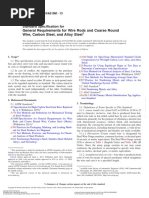ASTM F2282 - 03 Steel Requirements | PDF | Annealing (Metallurgy) | Steel