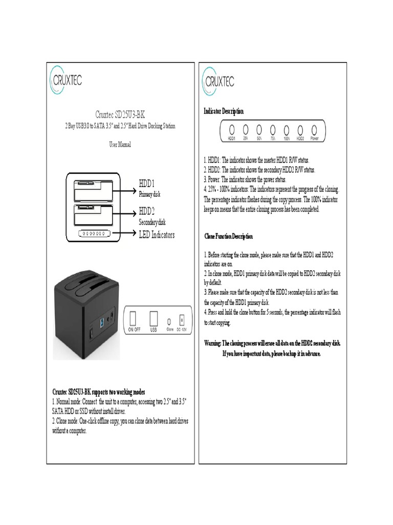 SD25 User Manual | PDF